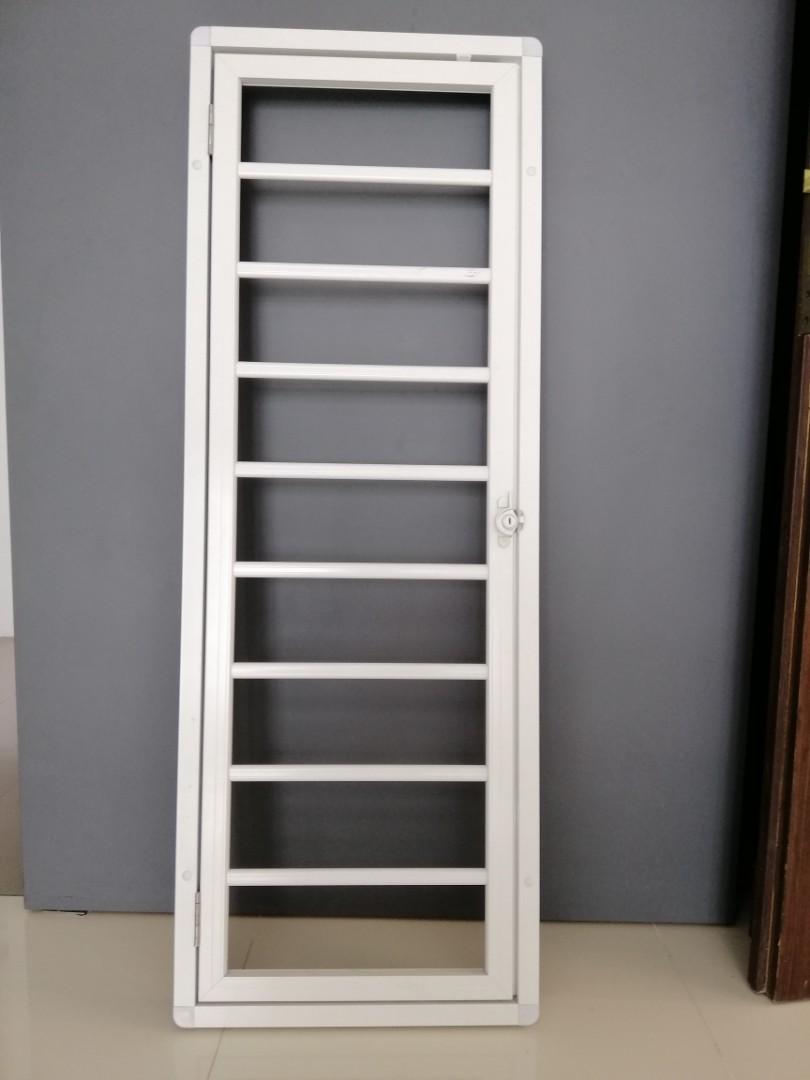 Rectangular White Window Grill, Furniture & Home Living, Furniture ...