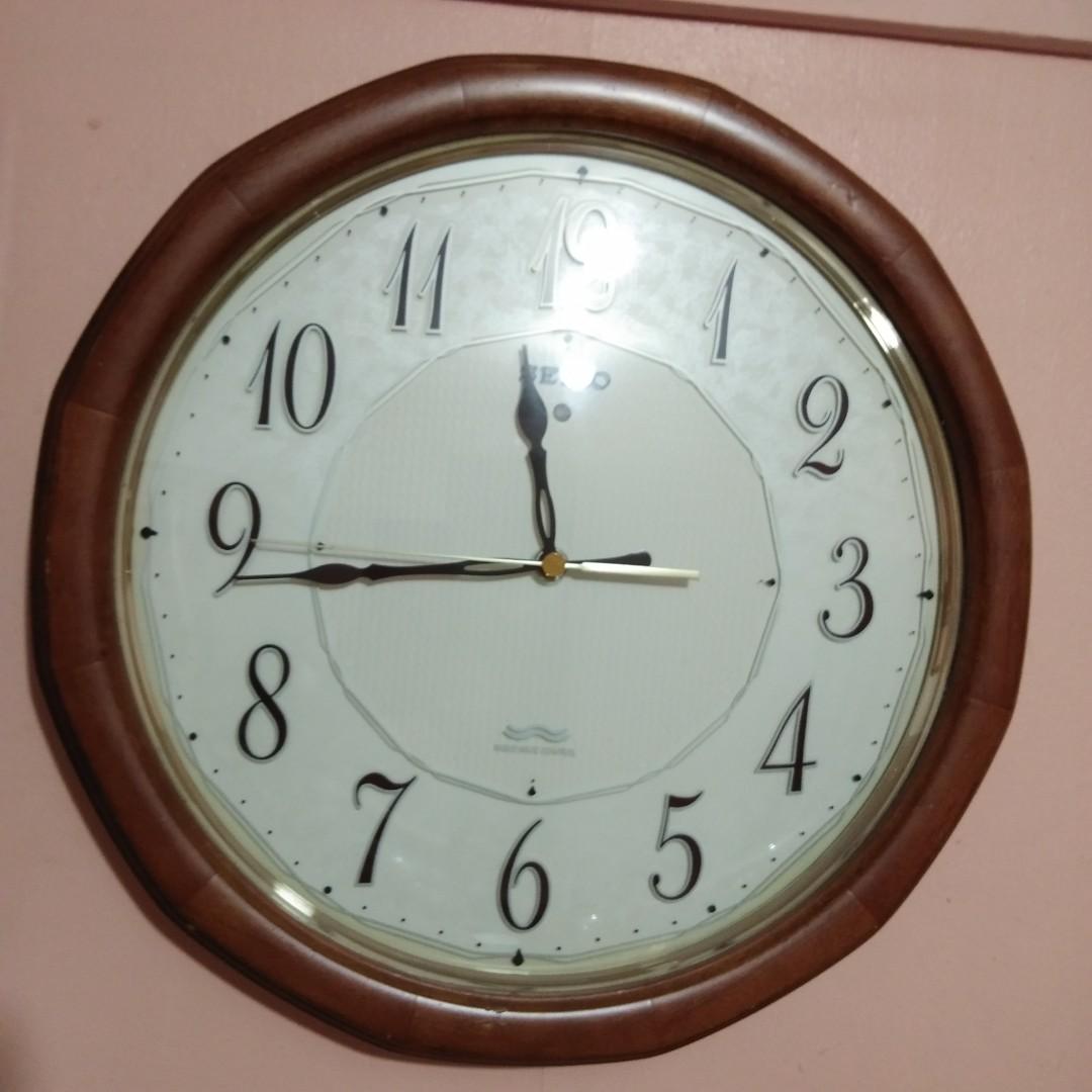 Seiko radio wave clock, Hobbies & Toys, Memorabilia & Collectibles ...