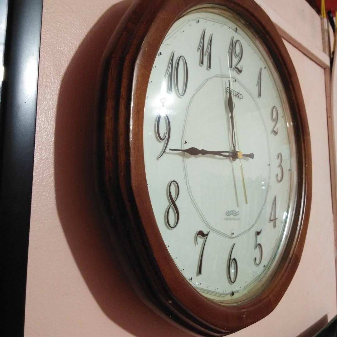 Seiko radio wave clock, Hobbies & Toys, Memorabilia & Collectibles ...