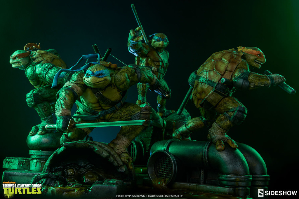 Sideshow Collectibles Teenage Mutant Ninja Turtles statue TMNT, Hobbies ...