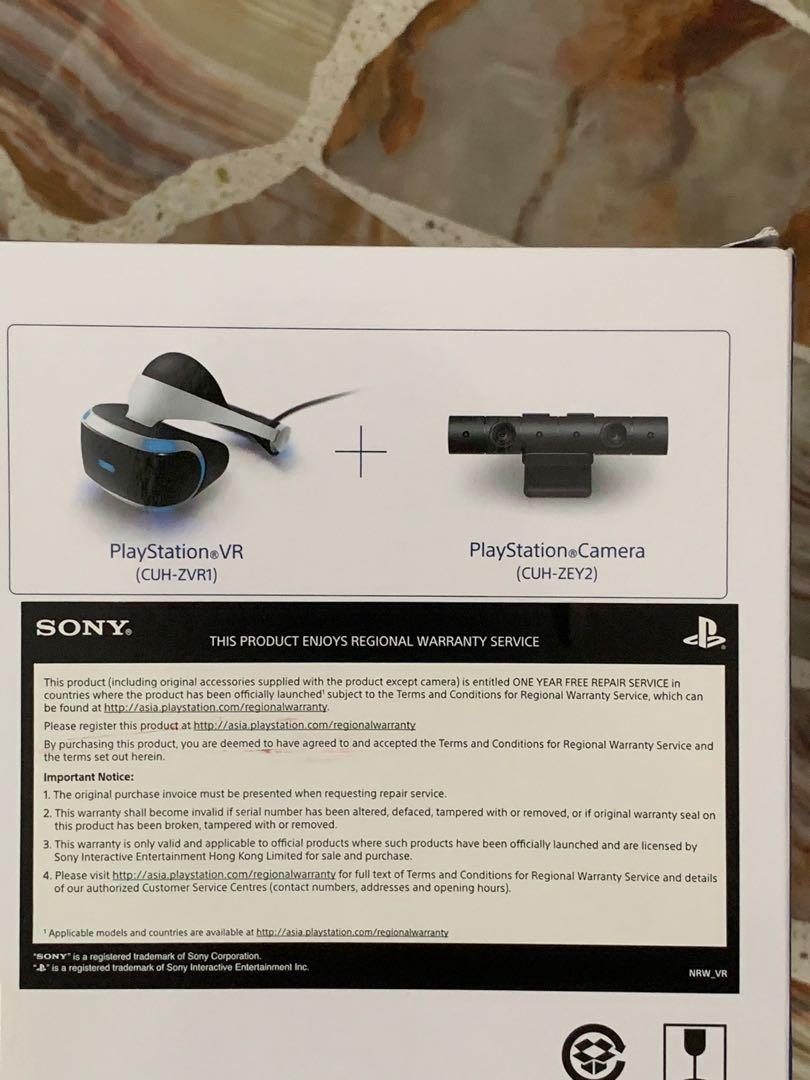 Sony PlayStation VR(CUH-ZVR1) & Camera Bundle, Video Gaming, Video Game Consoles, PlayStation on ...
