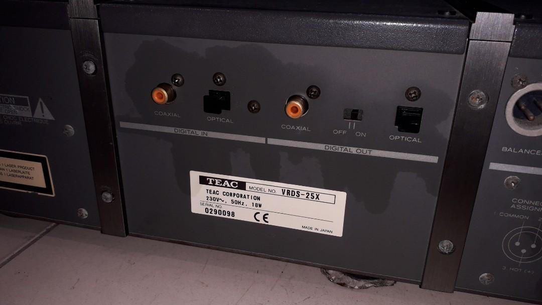 TEAC VRDS-25x Hi End CD Player..Just C'lad, Audio, Other Audio ...