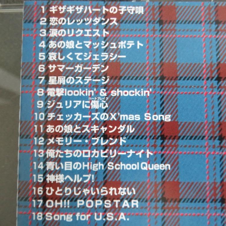 tHe Checkers - EarLy SiNGLES 精選 CD (94年 日本版 MT, 側帶付, 2300yen) 葉蒨文 - 乾一杯 ...