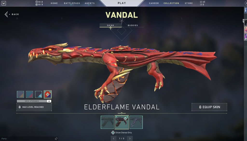 Valorant Account with max level skins, Video Gaming, Gaming Accessories ...