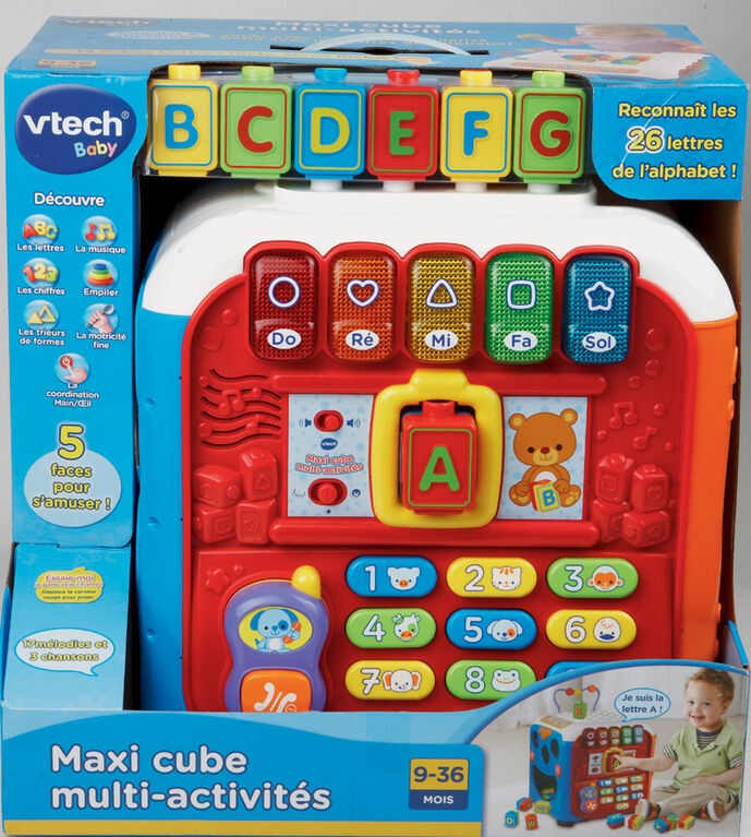 VTECH ALPHABET ACTIVITY CUBE, Babies & Kids, Infant Playtime on Carousell