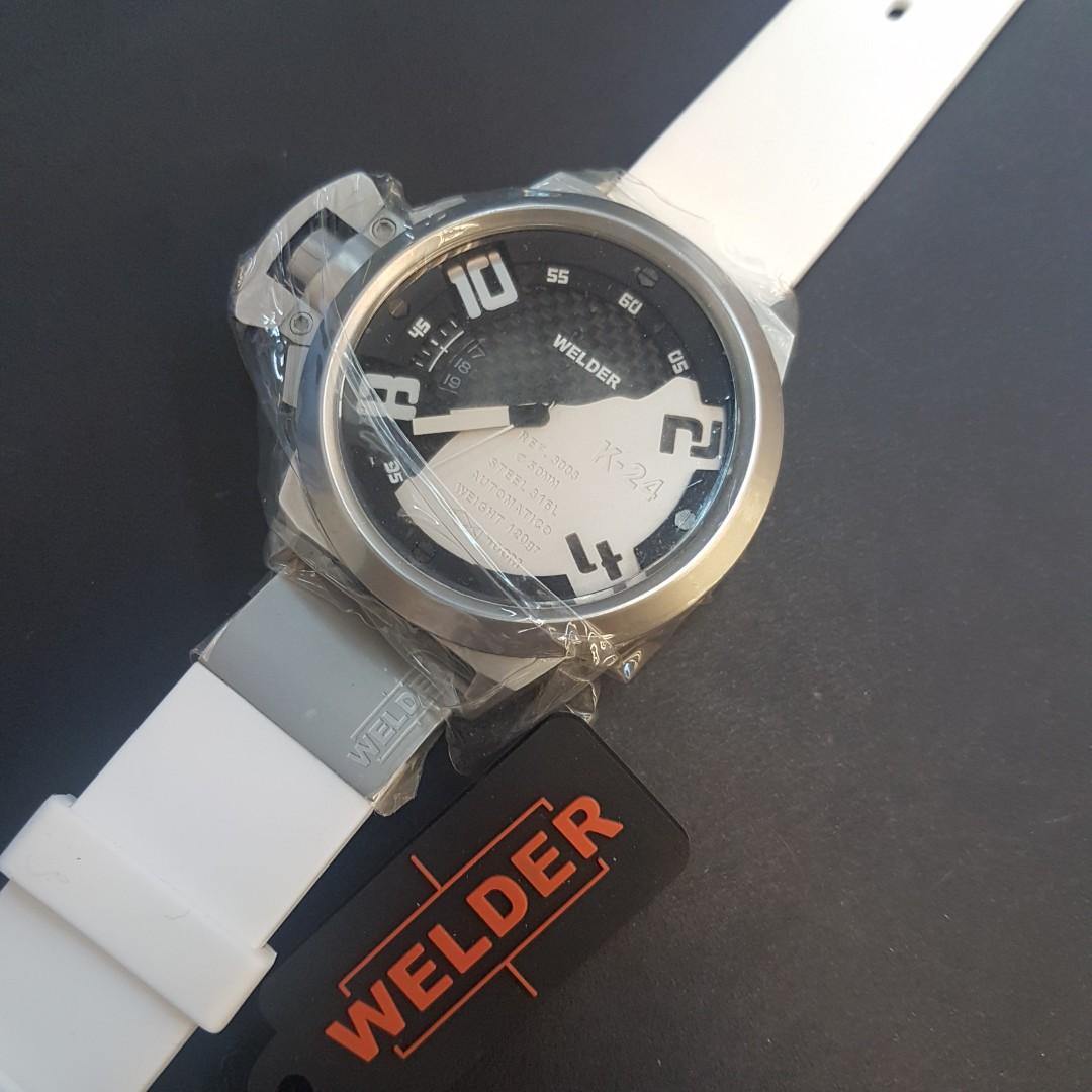 Welder K-24 White Left Handed Automatic Watch, Luxury, Watches on Carousell