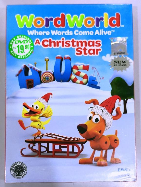 WordWorld Where Words Come Alive - A Christmas Star DVD Children ...