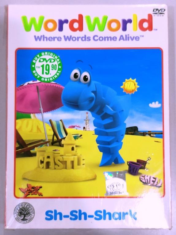 WordWorld Where Words Come Alive - Sh-Sh-Shark DVD Children Animated TV ...