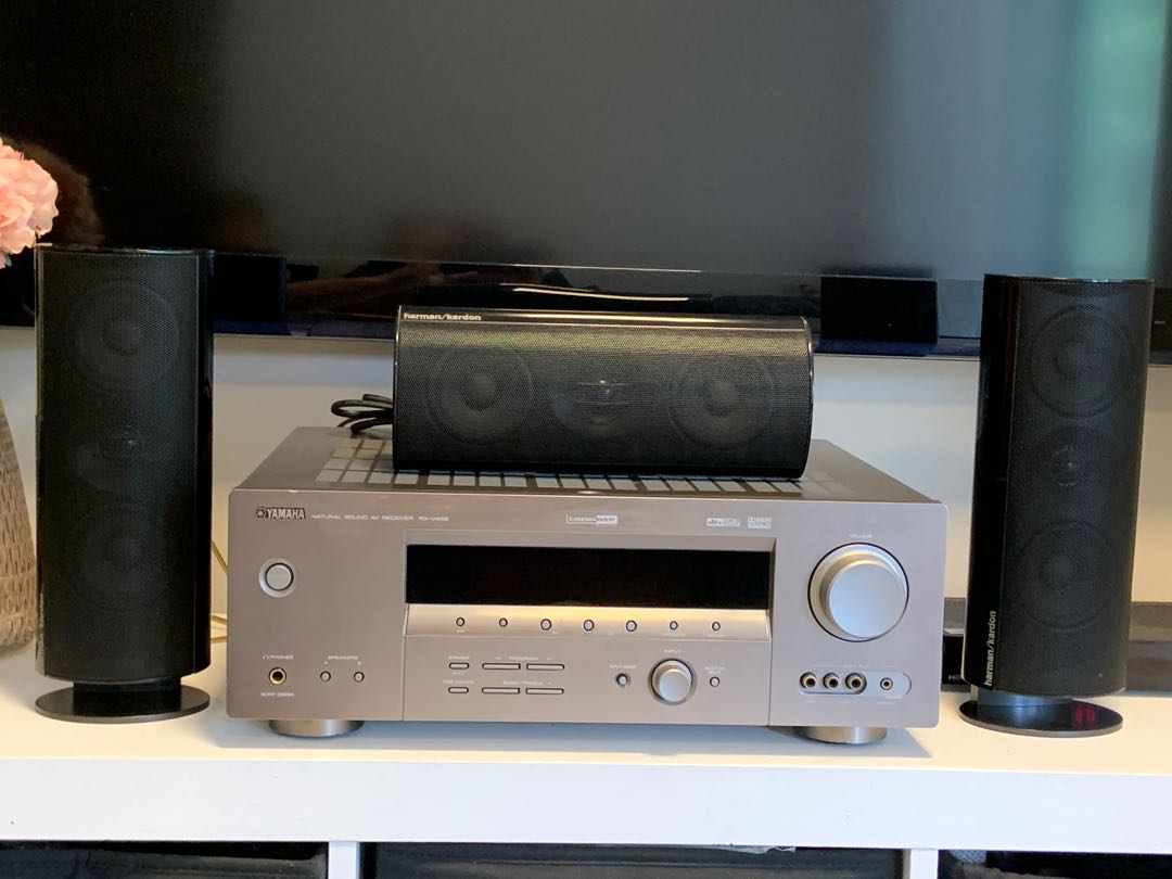 Yamaha RX-V459 AV Receiver 6.1 with Harman Kardon Speakers, Audio, Soundbars, Speakers ...