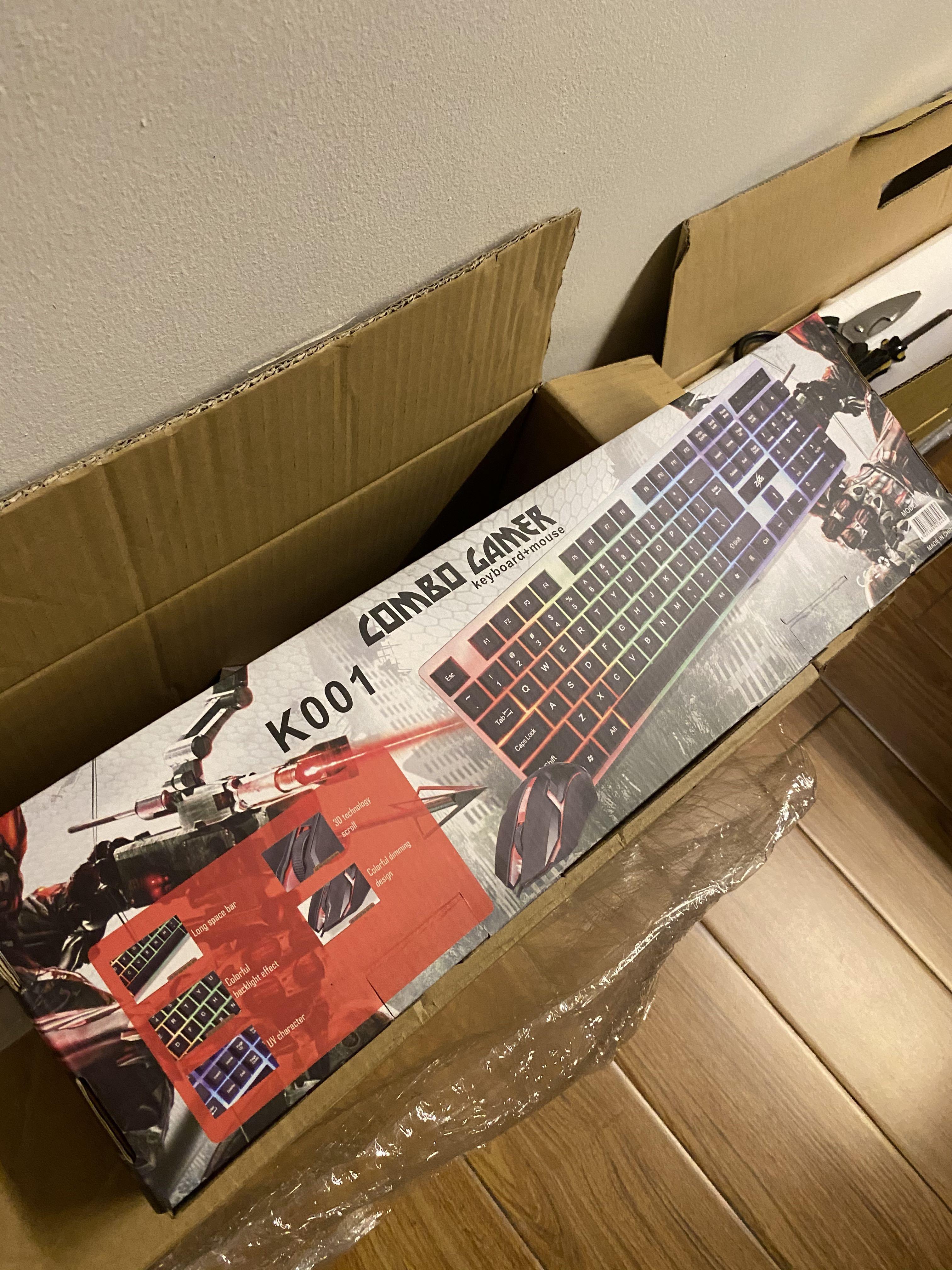 Zeus keyboard and mouse, Computers & Tech, Parts & Accessories ...