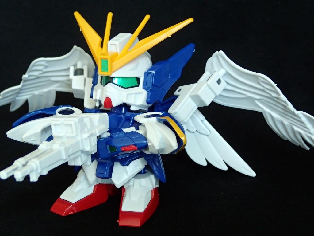 203 W-Gundam Zero Custom - XXX-G00W0 SD Gundam G Generation Zero Series Model Kit, Hobbies ...