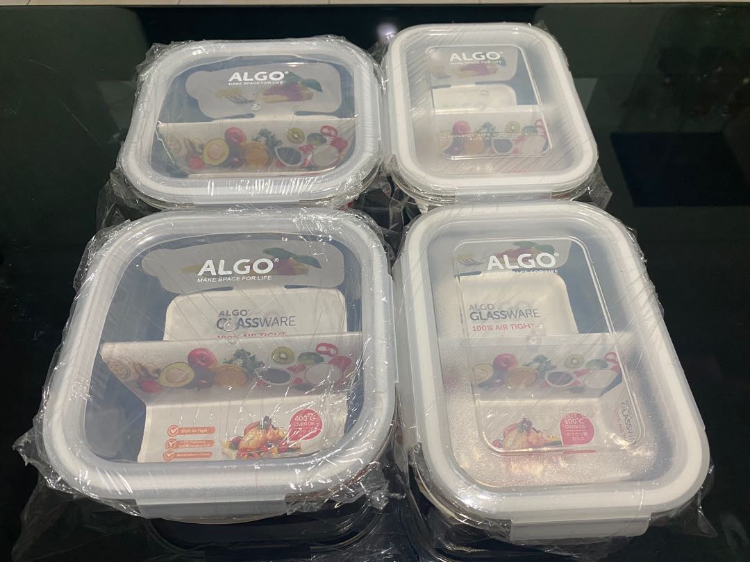 Algo glass container, Furniture & Home Living, Kitchenware & Tableware ...