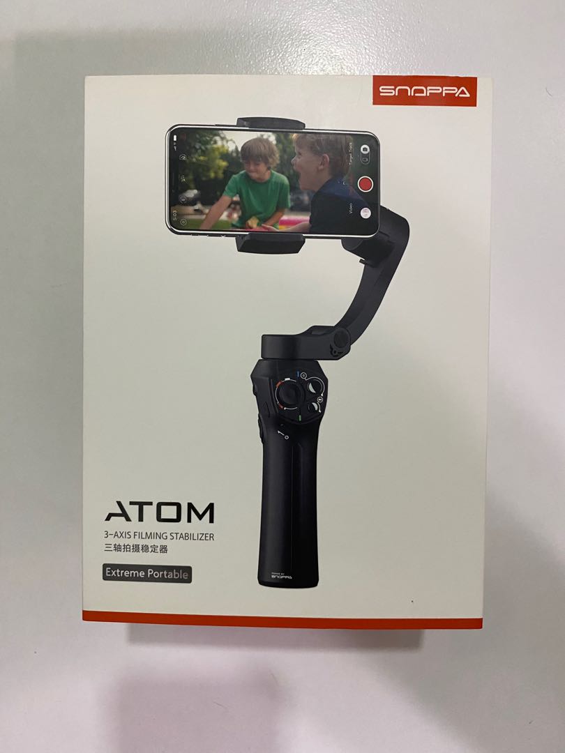 Atom 3-Axis filming stabilizer, Mobile Phones & Gadgets, Mobile ...