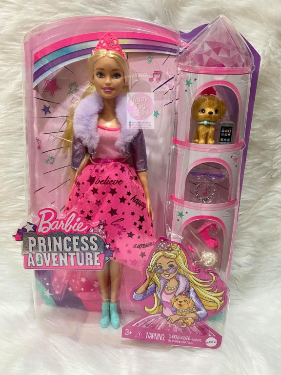Barbie Princess Adventure Deluxe Princess Doll, Hobbies & Toys, Toys ...