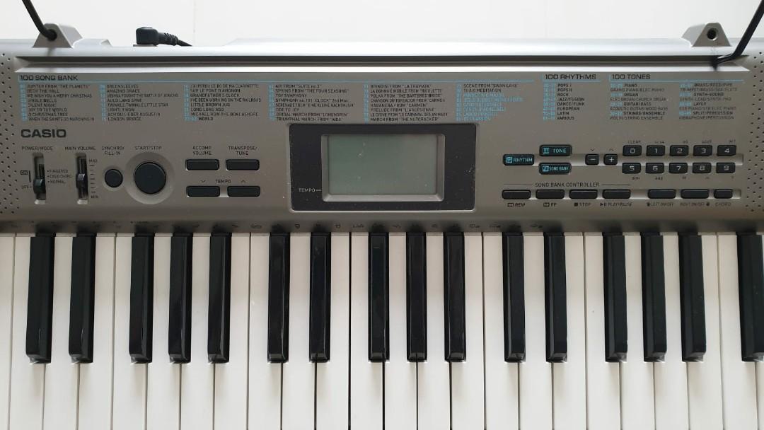 Casio Beginner Keyboard CX 1300 with Bench, Hobbies & Toys, Music ...