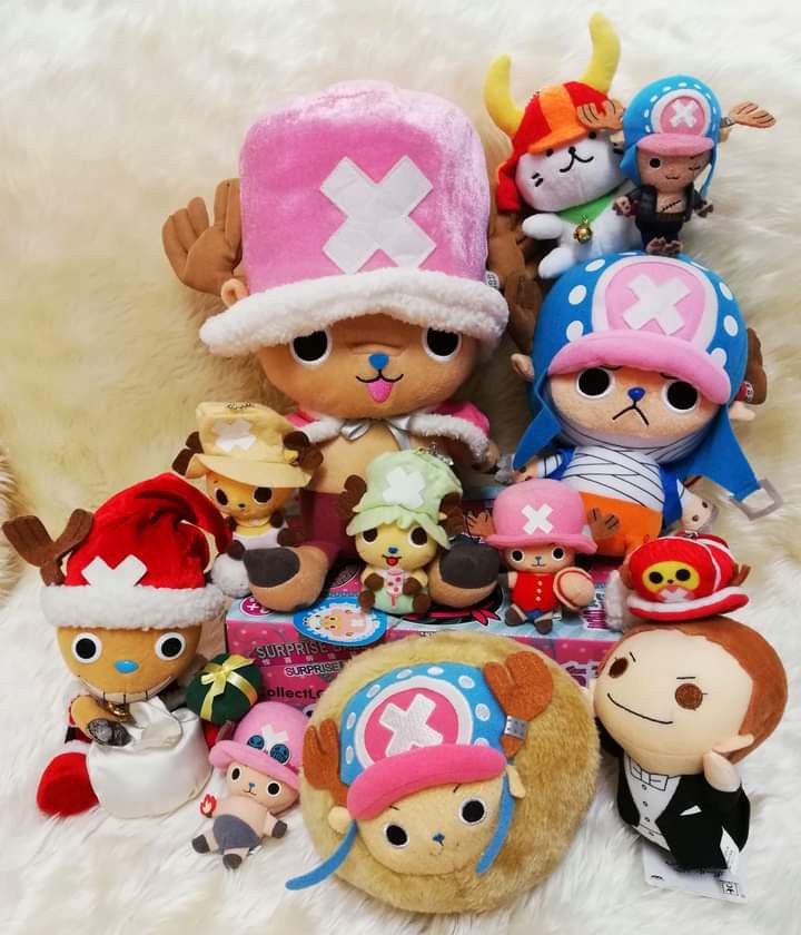 Combo One Piece Soft toys Chopper, Hobbies & Toys, Toys & Games on ...