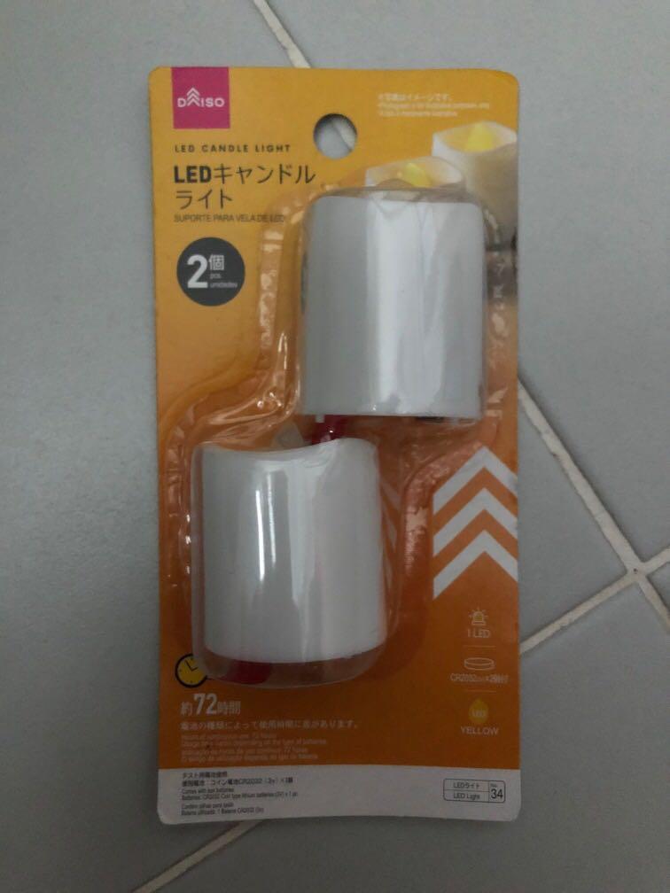 Daiso LED candle light, Babies & Kids, Baby Nursery & Kids Furniture ...