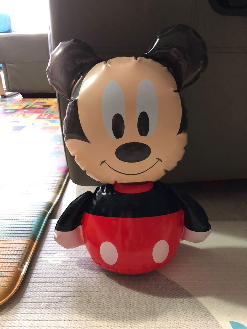 Disney Mickey Mouse Inflatable Tumbler, Hobbies & Toys, Toys & Games on ...