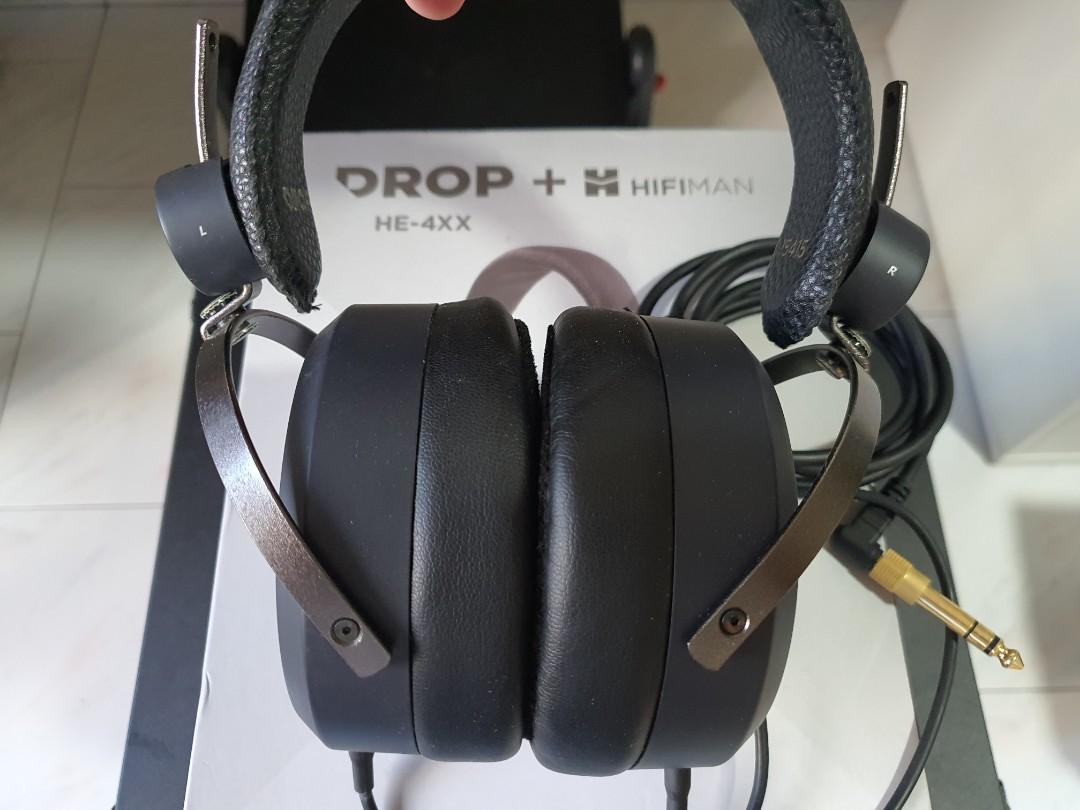 Drop + Hifiman HE-4XX (HE4XX) Planar Magnetic Headphones, Audio ...