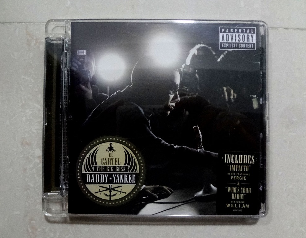 El Cartel CD The Big Boss - Daddy Yankee, Hobbies & Toys, Music & Media ...