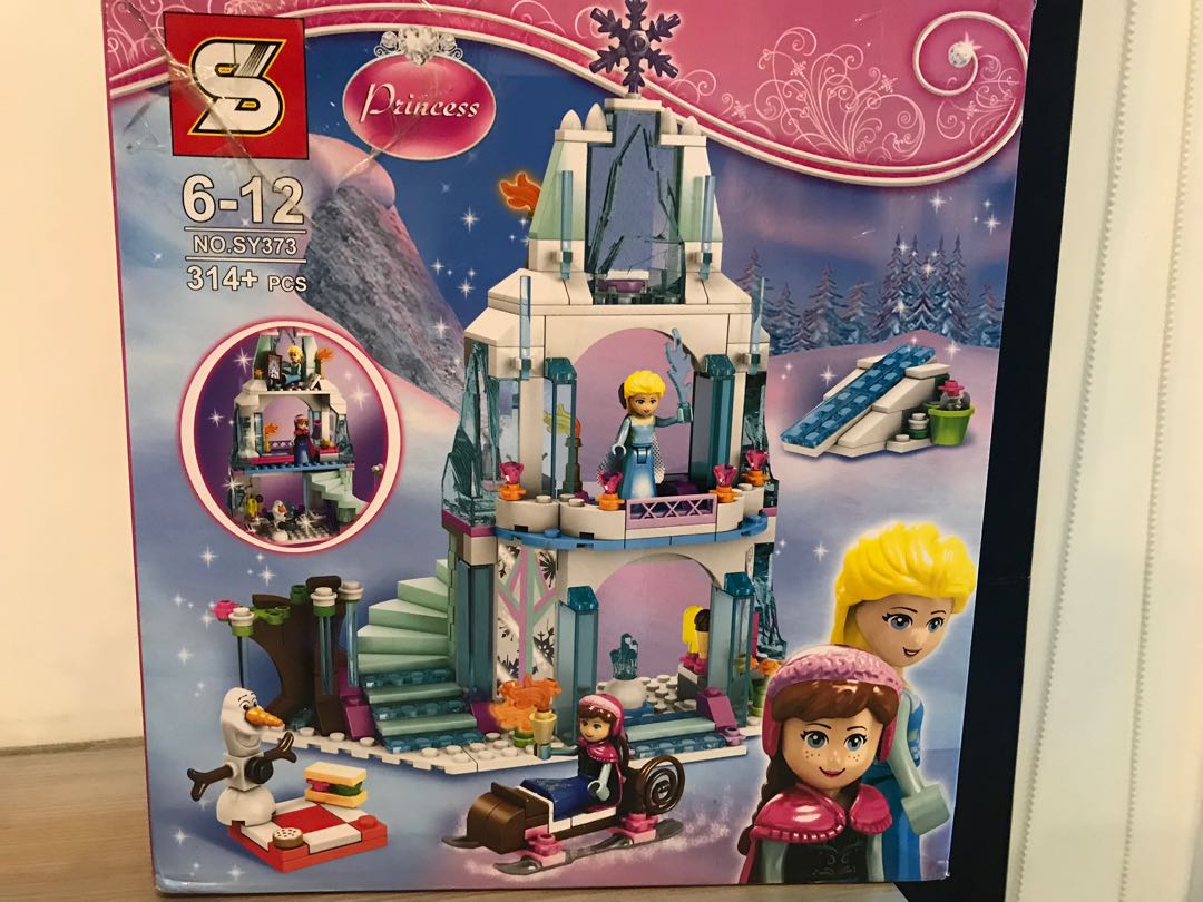 Frozen blocks, Hobbies & Toys, Toys & Games on Carousell