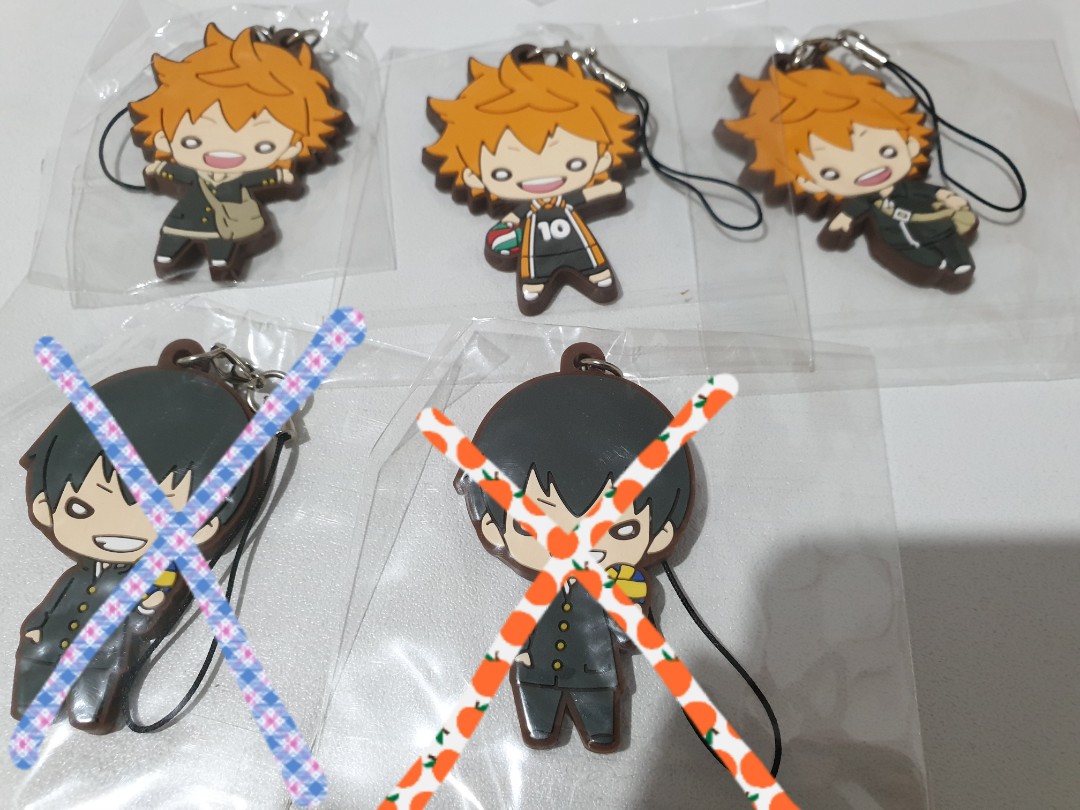 Haikyuu haikyu Keyrings, Hobbies & Toys, Memorabilia & Collectibles ...