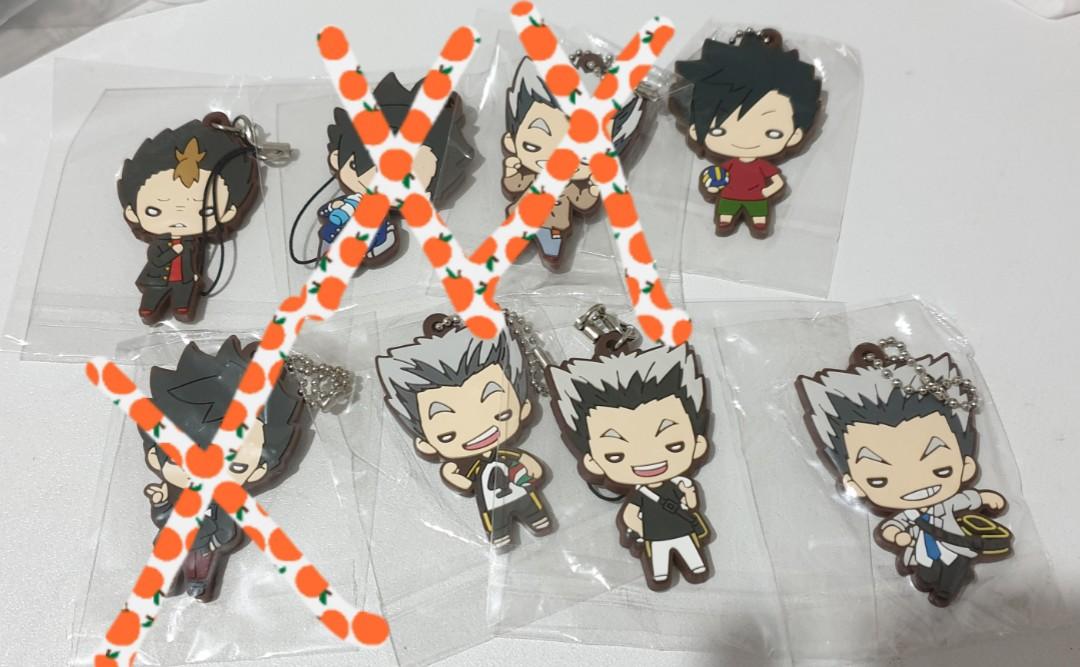 Haikyuu haikyu Keyrings, Hobbies & Toys, Memorabilia & Collectibles ...