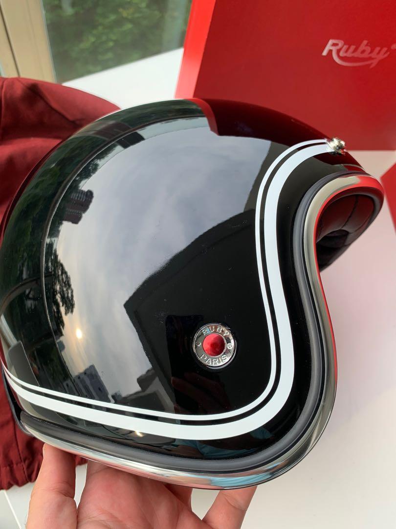 Helmet ruby collector, Motorcycles, Motorcycle Accessories on Carousell