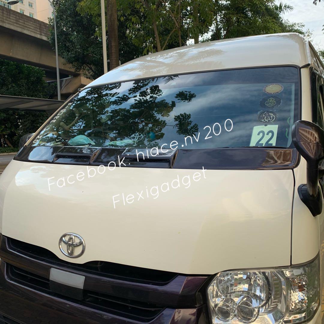 Hiace High Roof Wide Wiper Panel Guard / 6" Toyota Hiace Wiper Panel ...