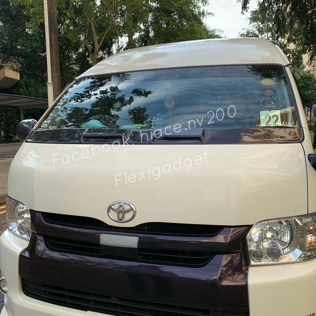 Hiace High Roof Wide Wiper Panel Guard / 6" Toyota Hiace Wiper Panel ...