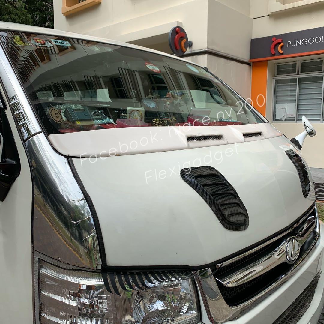 Hiace High Roof Wide Wiper Panel Guard / 6" Toyota Hiace Wiper Panel ...