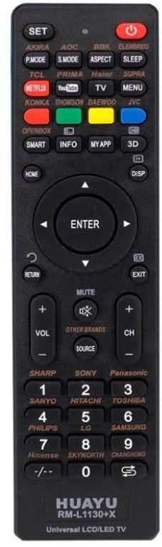 HUAYU RM-L1130+X TV Universal Remote, TV & Home Appliances, TV & Entertainment, TV Parts ...
