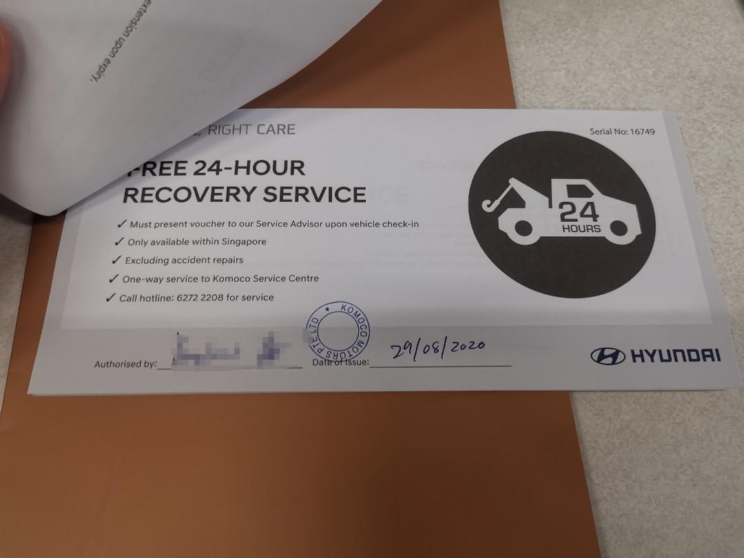 Hyundai Premium Gold Service Package Care (from Authorised Dealer ...