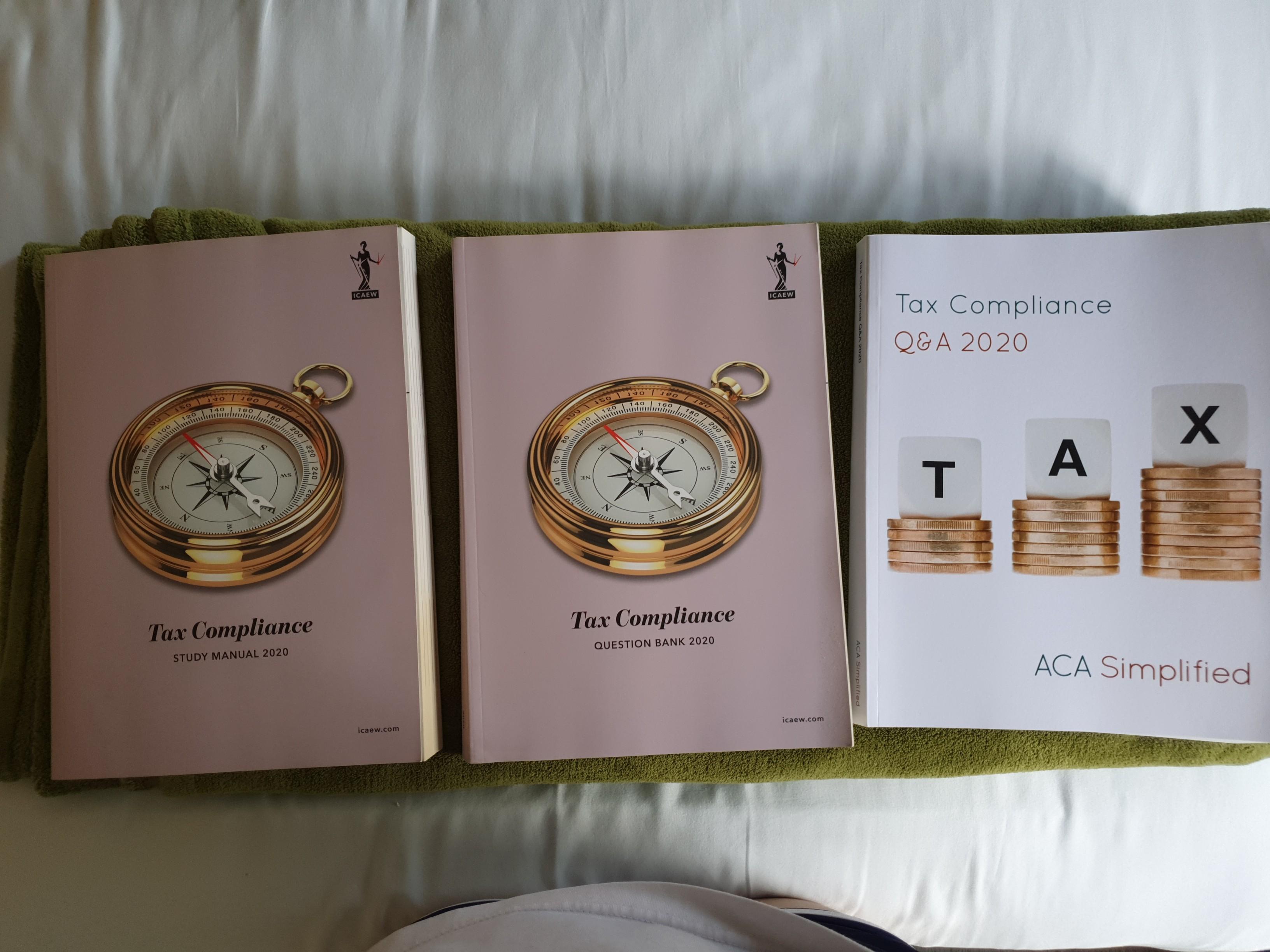 Brand New ICAEW Professional level - Tax Compliance, Computers & Tech ...