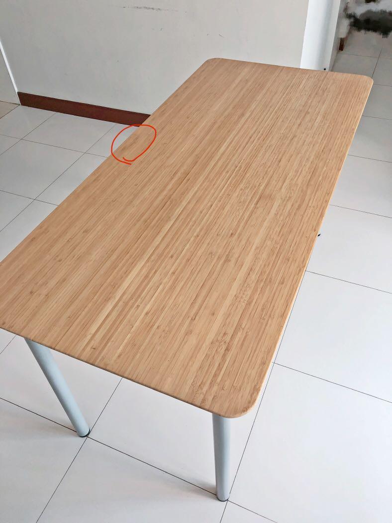 ikea table Hilver, Furniture & Home Living, Furniture, Tables & Sets on ...