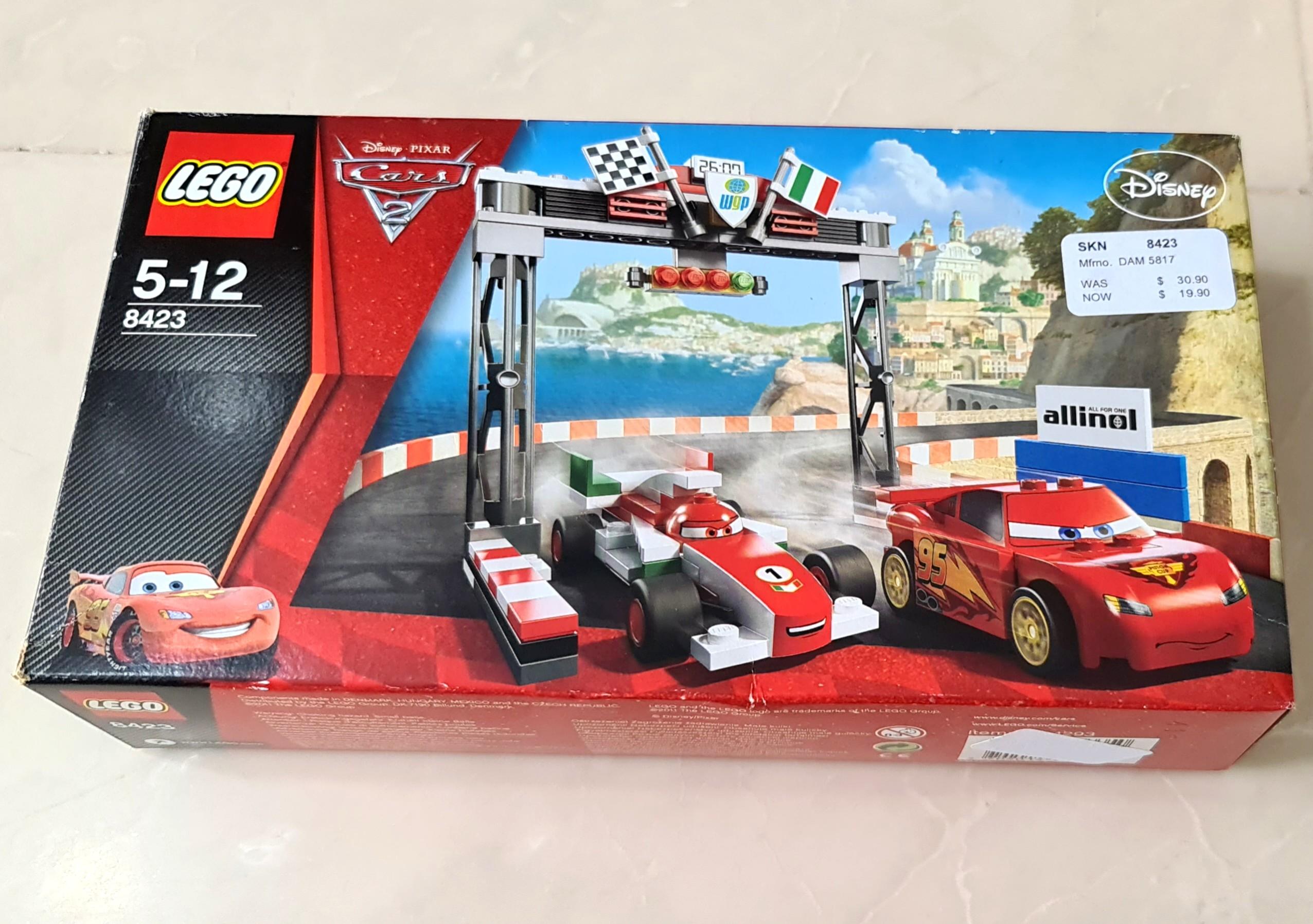 LEGO Disney Cars 8423: World Grand Prix Racing Rivalry, Hobbies & Toys ...