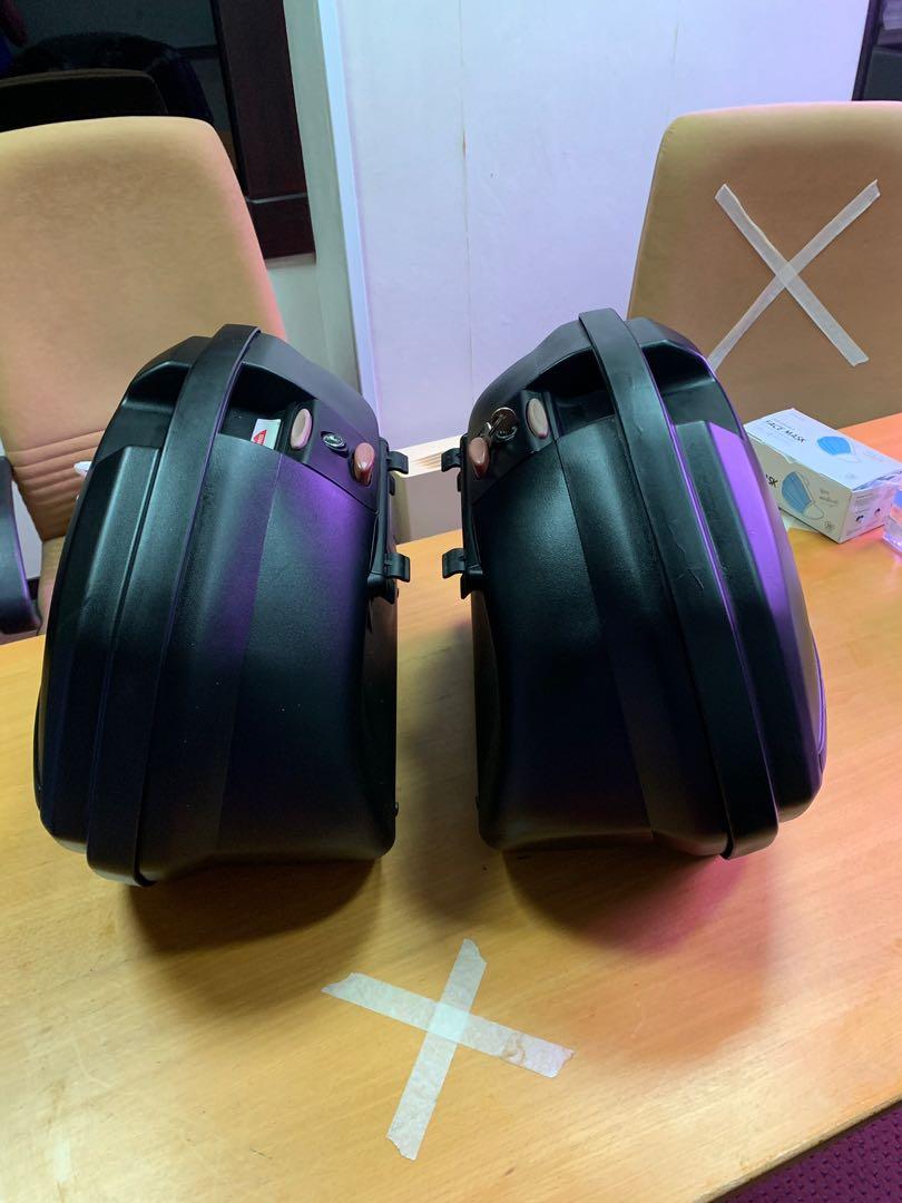 Kappa K33 Side Panniers, Motorcycles, Motorcycle Accessories on Carousell