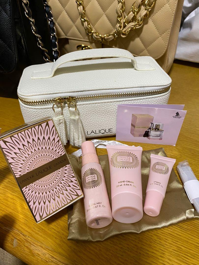 Lalique SQ First Class Suites Ladies Amenity Kit, Furniture & Home ...