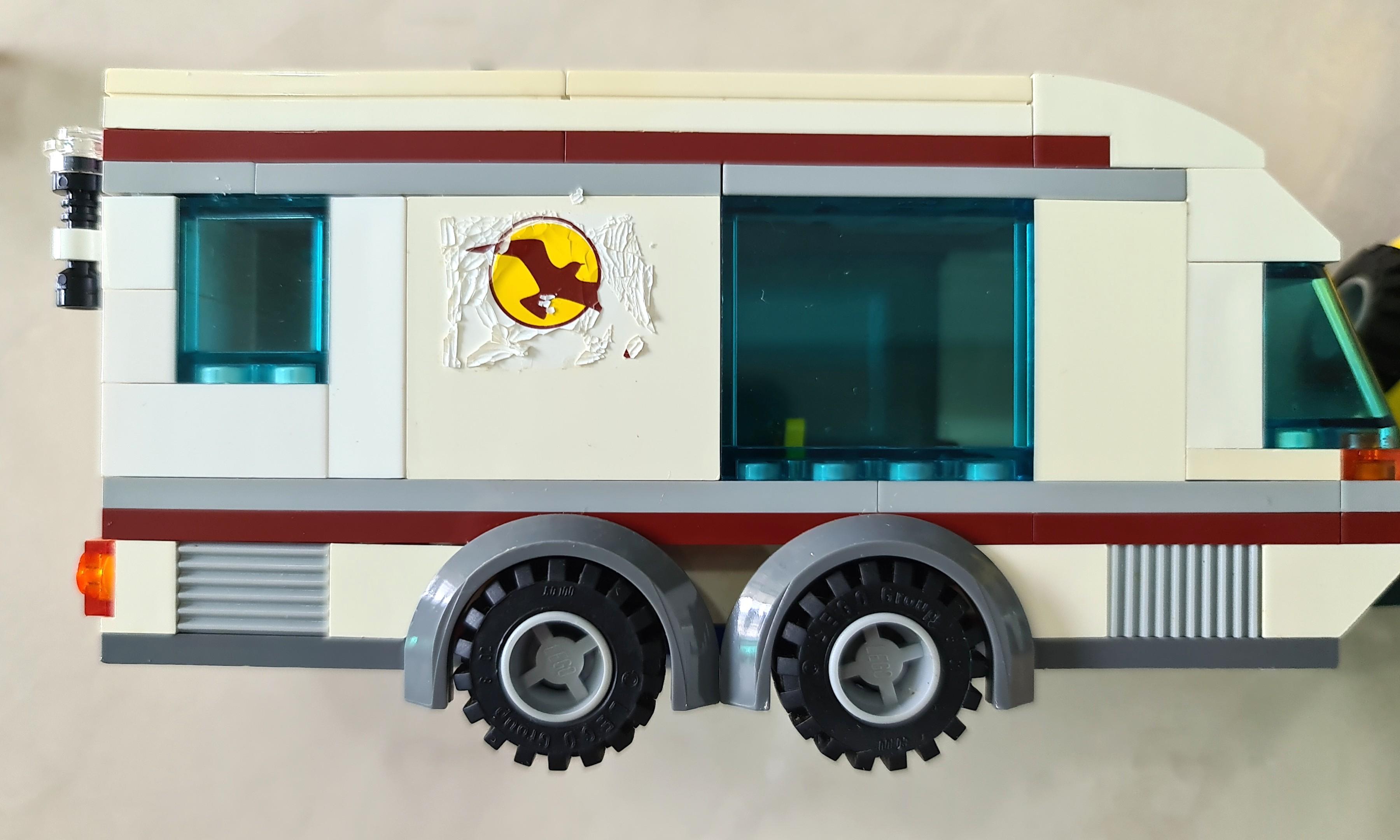 Lego City 4435 Car and Caravan, Hobbies & Toys, Toys & Games on Carousell