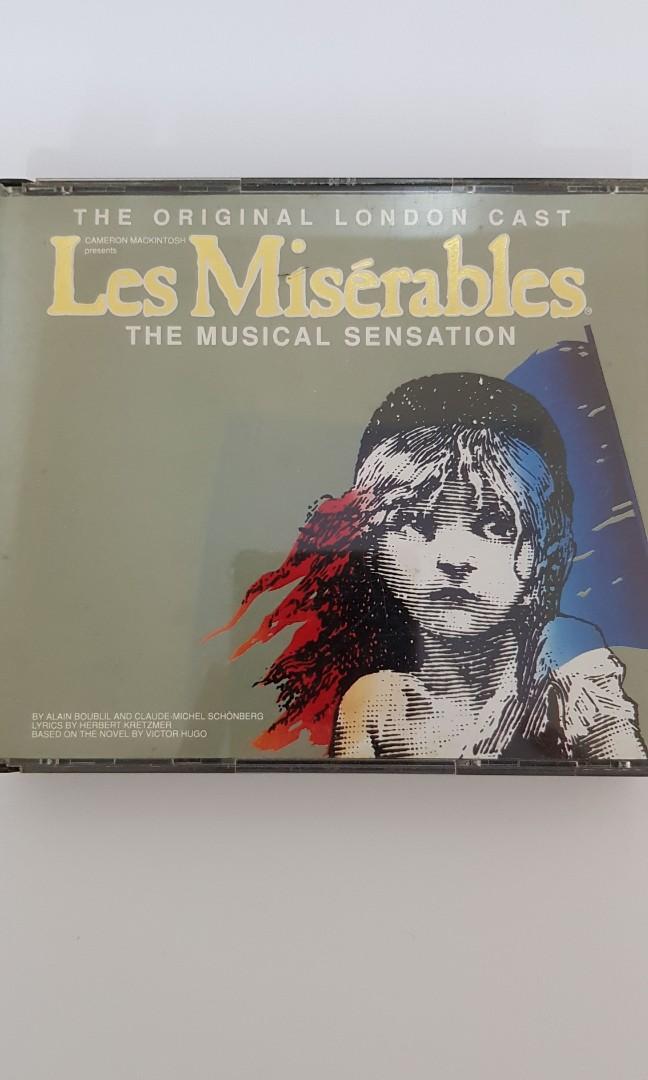 Les miserables, Hobbies & Toys, Music & Media, CDs & DVDs on Carousell