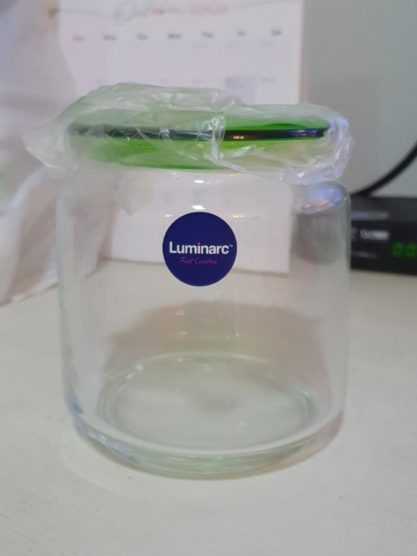 Luminarc Glass Jar, Furniture & Home Living, Kitchenware & Tableware ...