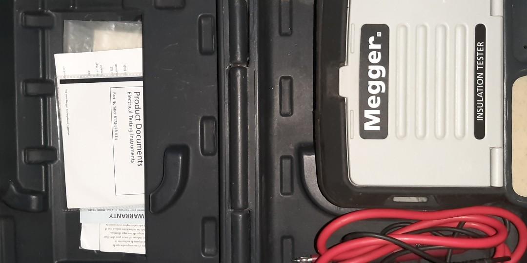 MEGGER MIT320 1kv insulation tester, Commercial & Industrial ...