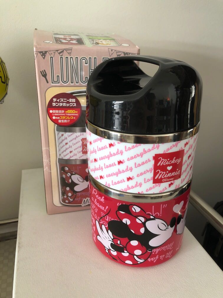 Mickey Mouse Food container, Furniture & Home Living, Kitchenware ...