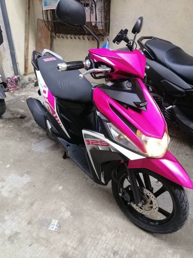 Mio i 125 Magenta, Motorbikes, Motorbikes for Sale on Carousell