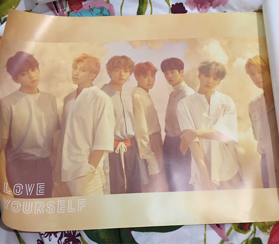 ORIGINAL BTS ALBUM POSTER!!!!!!!, Hobbies & Toys, Memorabilia ...