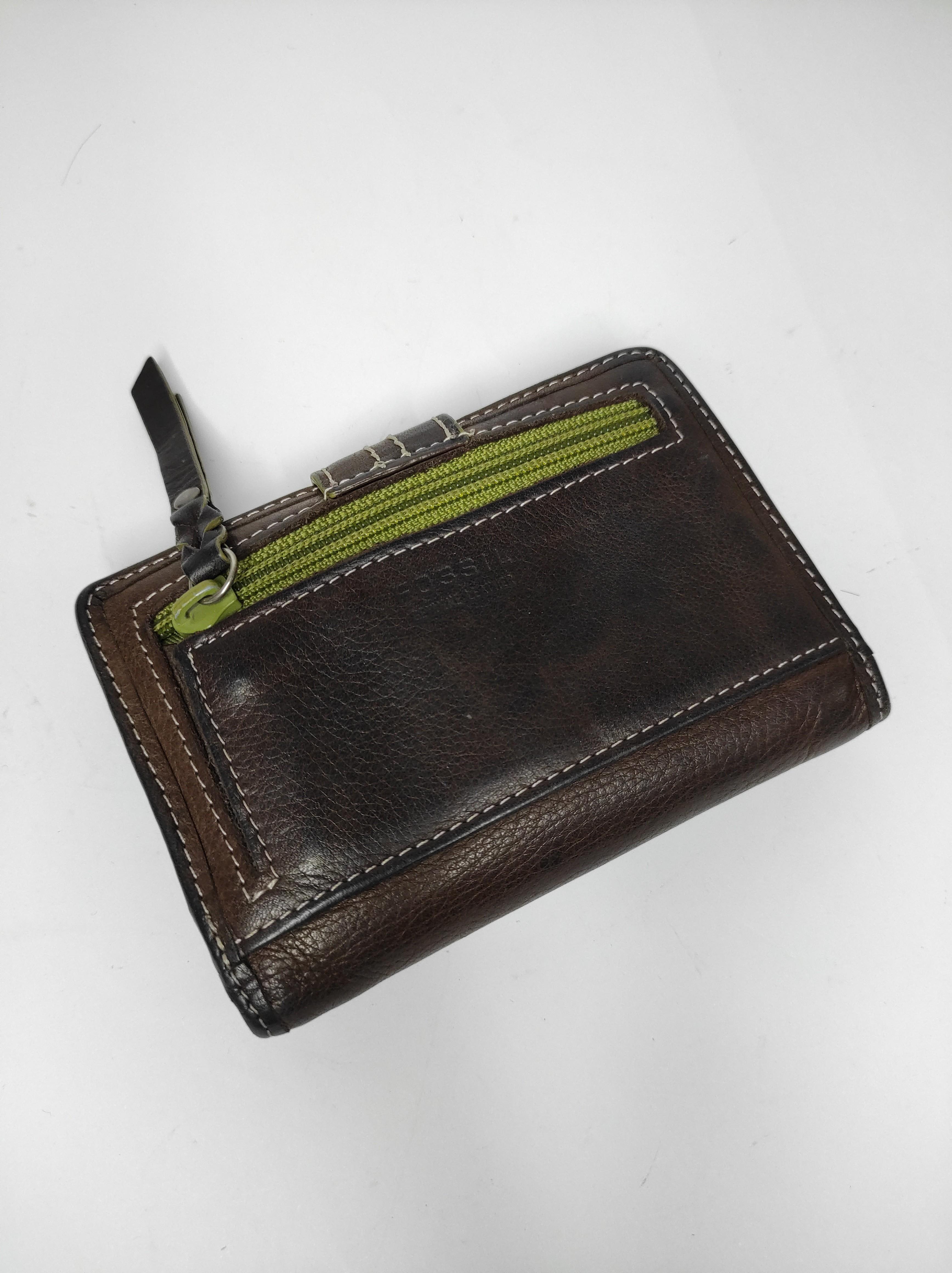 original fossil wallet SALE genuine leather, Women's Fashion, Bags ...