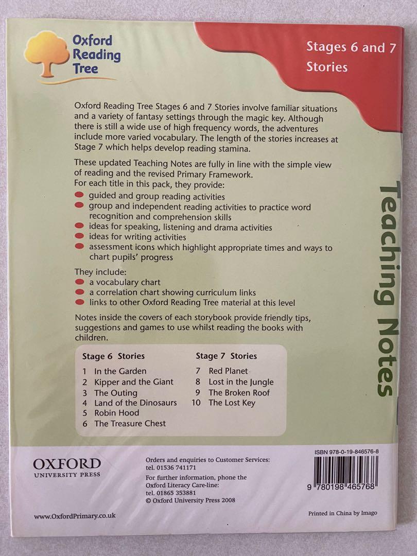Oxford Reading Tree - Stages 7 (4 Stories and 1 Teaching Notes Guide ...