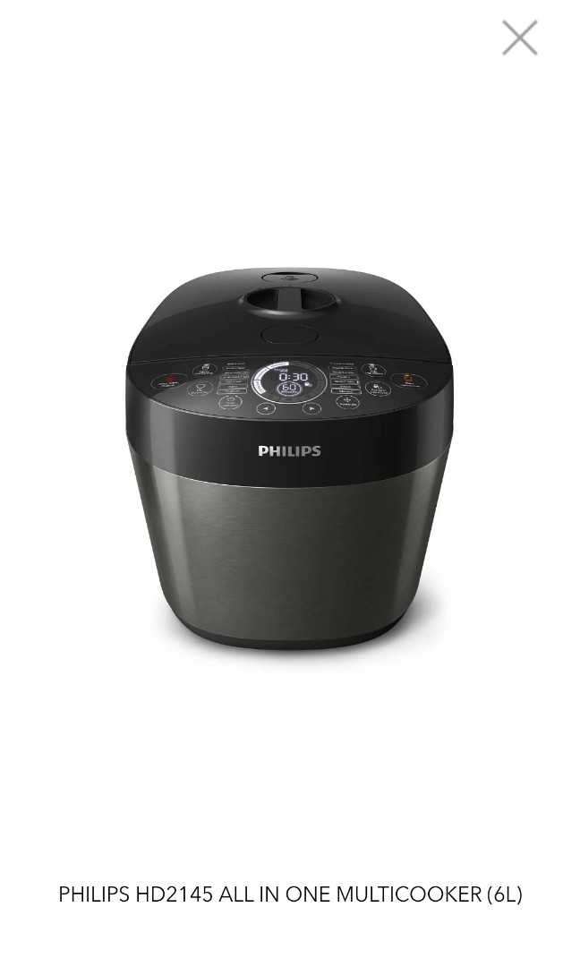 SALE! (BRAND NEW) Digital PHILIPS HD2145 ALL IN ONE MULTICOOKER (6L ...