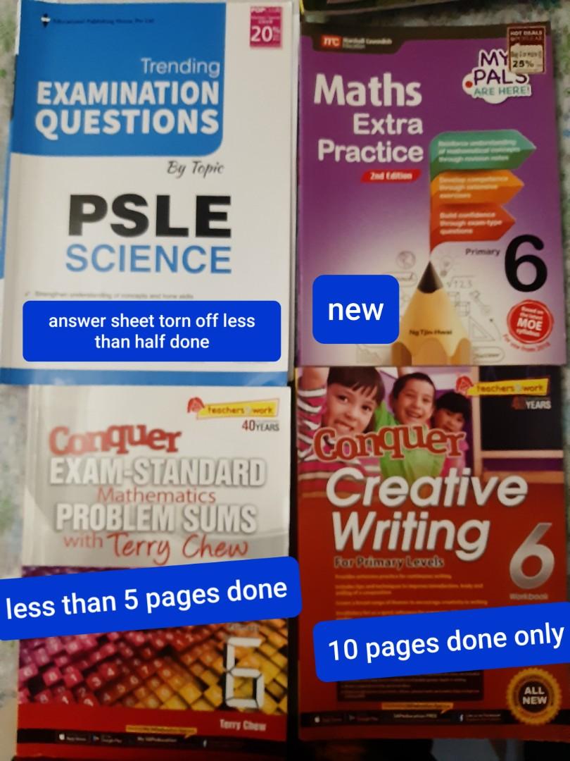 PSLE ASSESSMENT BOOKS, Books & Stationery, Textbooks, Primary on Carousell