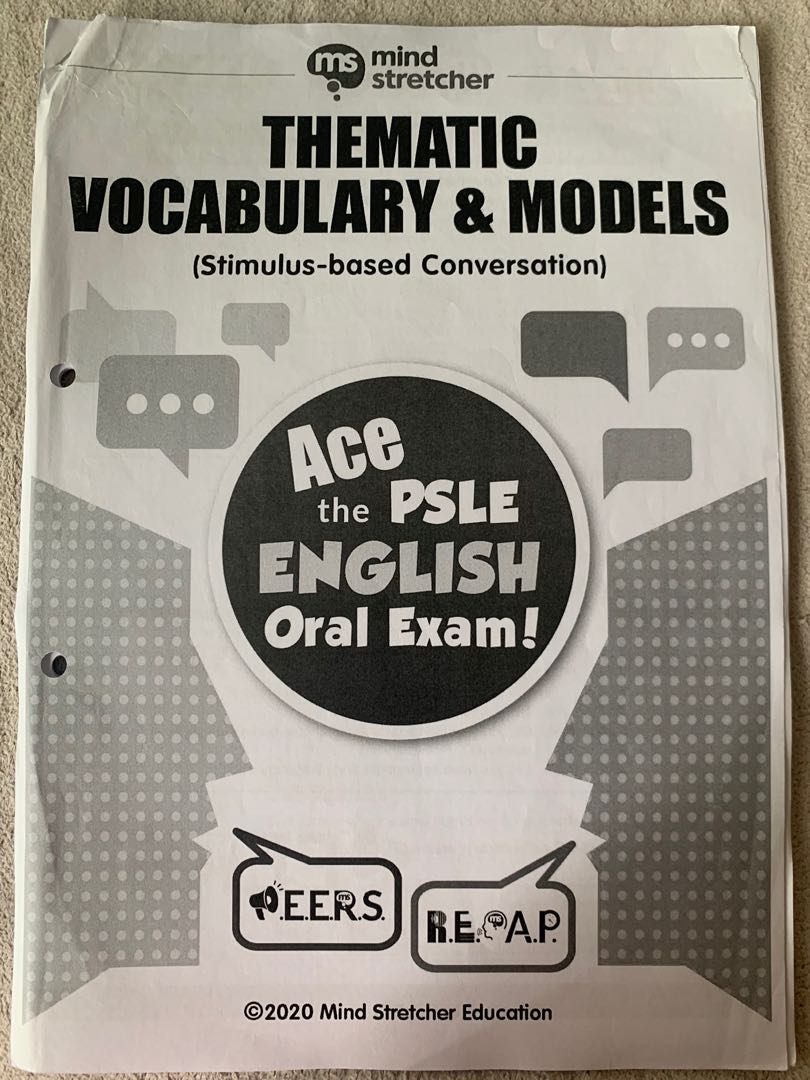 PSLE Mind stretcher English Oral notes, Hobbies & Toys, Books ...